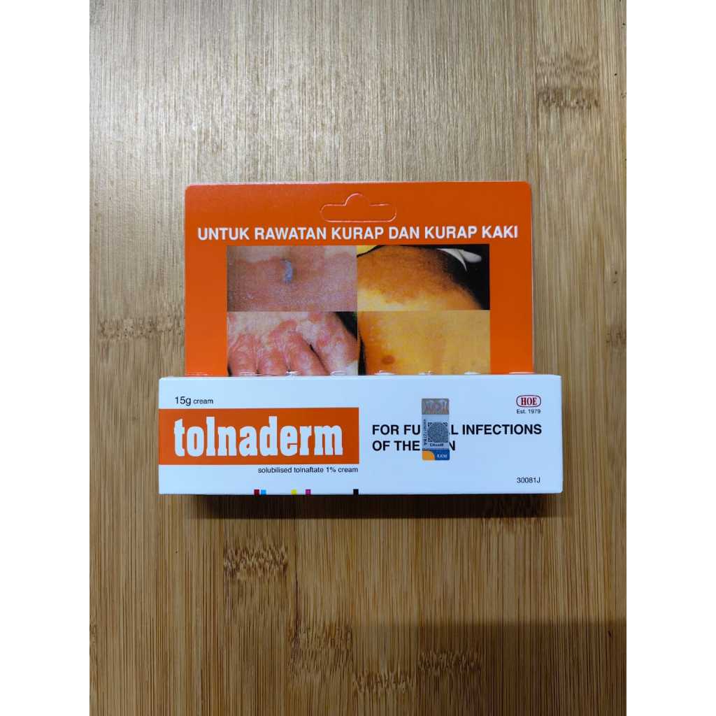 Hoe Tolnaderm 1% Cream 15G | Shopee Malaysia