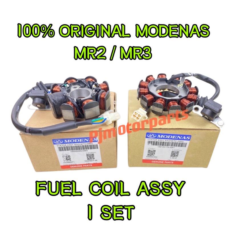 MODENAS MR2 MR3 ( 100% ORIGINAL MODENAS ) Fuel Coil Starter Coil Koil ...
