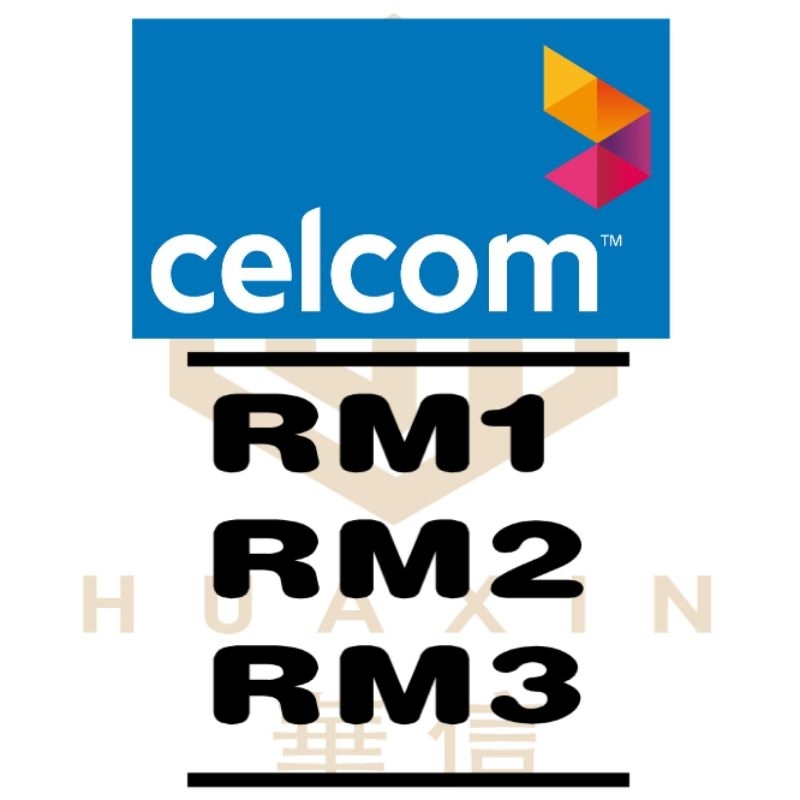 Celcom Prepaid Topup RM1, RM2, RM3, RM5 (Direct Topup) | Shopee Malaysia