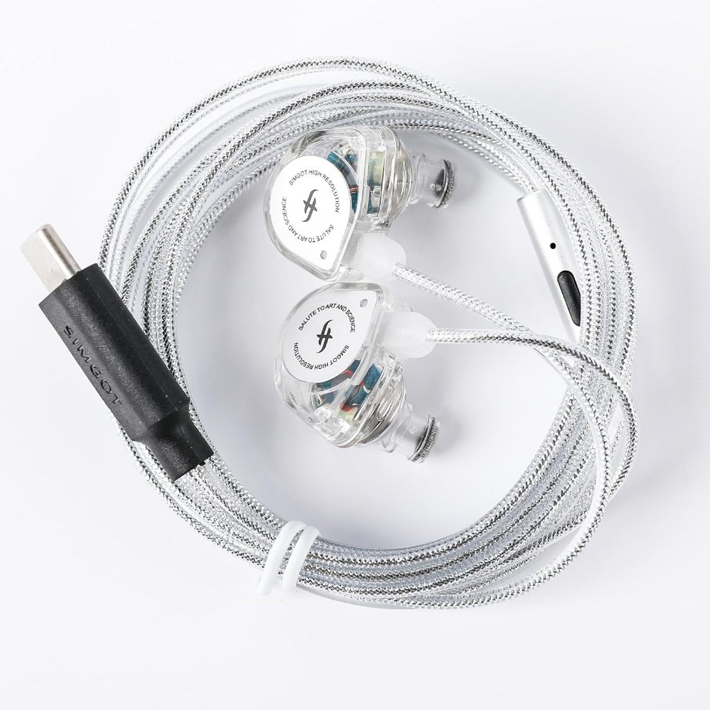 Simgot EW100 or EW100P, In-Ear Monitors: 10mm Dynamic Driver, Dual ...