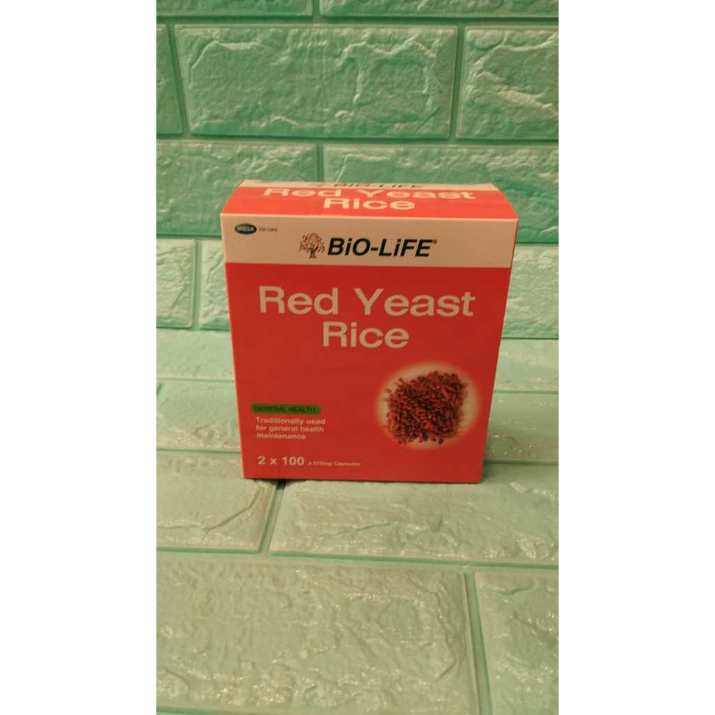 BIO-LIFE RED YEAST RICE ( 100'S X 2 ) | Shopee Malaysia