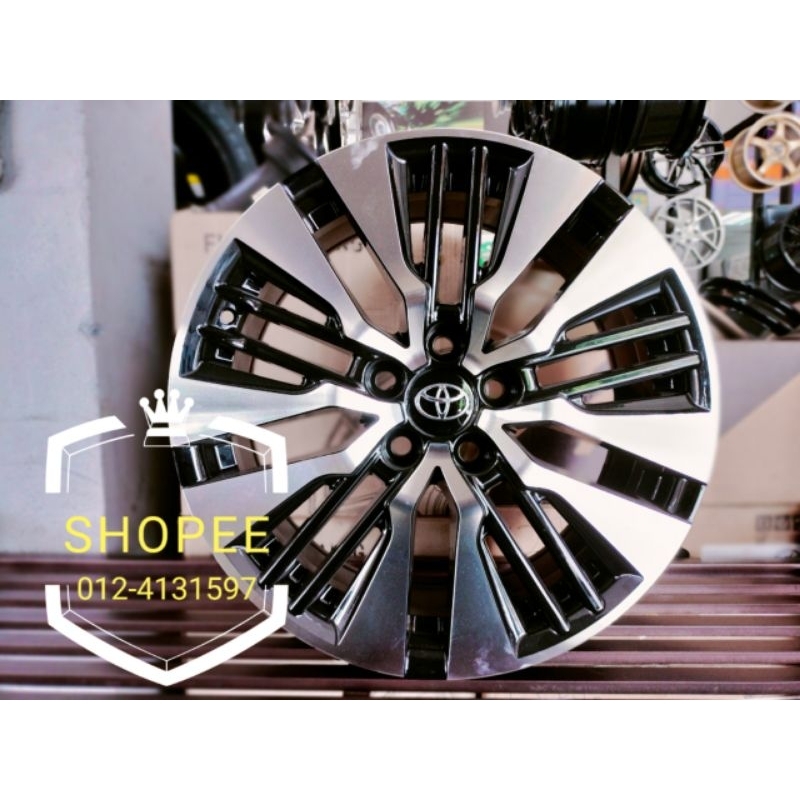 NEW SPORT RIM 18 INCH O.E.M TOYOTA VELLFIRE RM2300 4PC RIM 1 SET (BUY ...