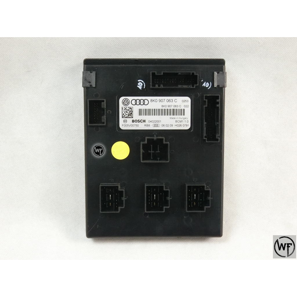 Audi Q5 8R Body Control Module BCM ECU BOSCH USED 8K0 907 063 C ...