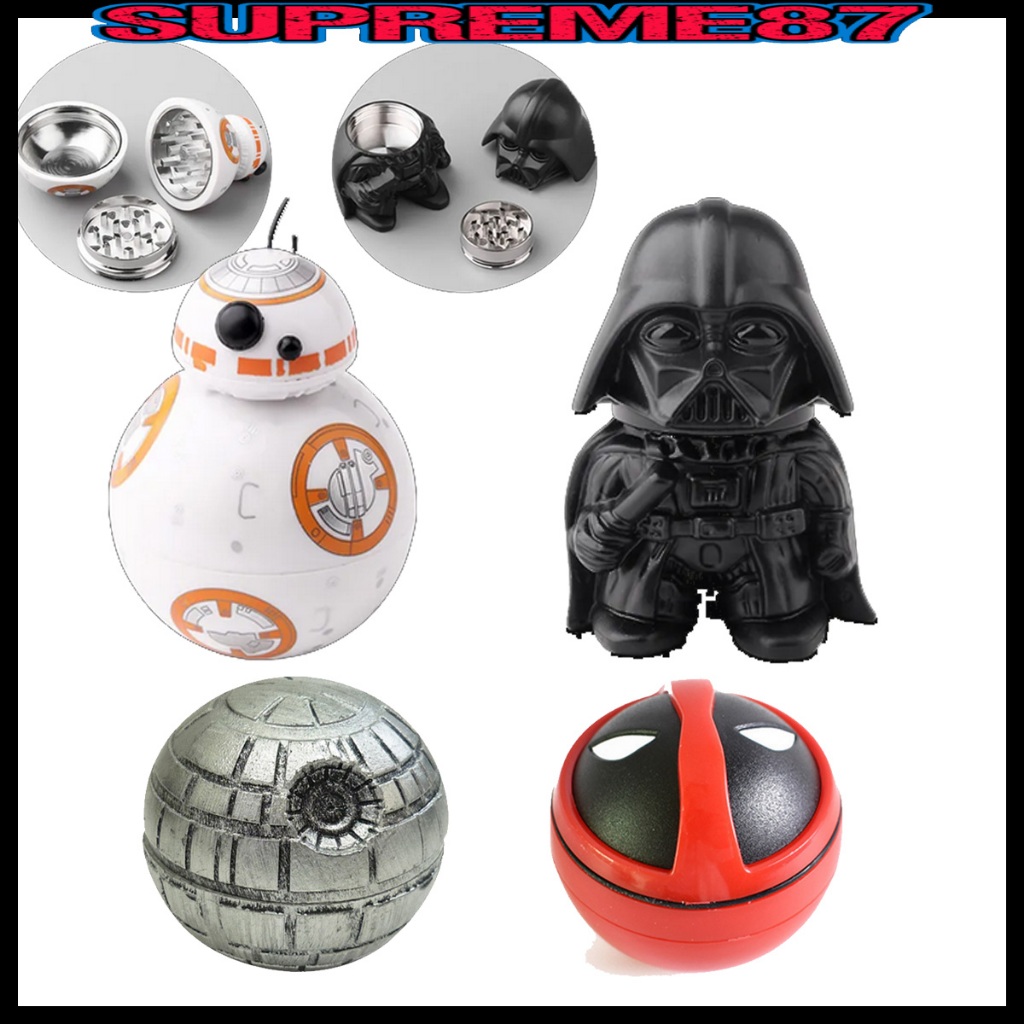 Star War Darth Vader Death Star Droid BB8, BB9E Collectable Grinder ...