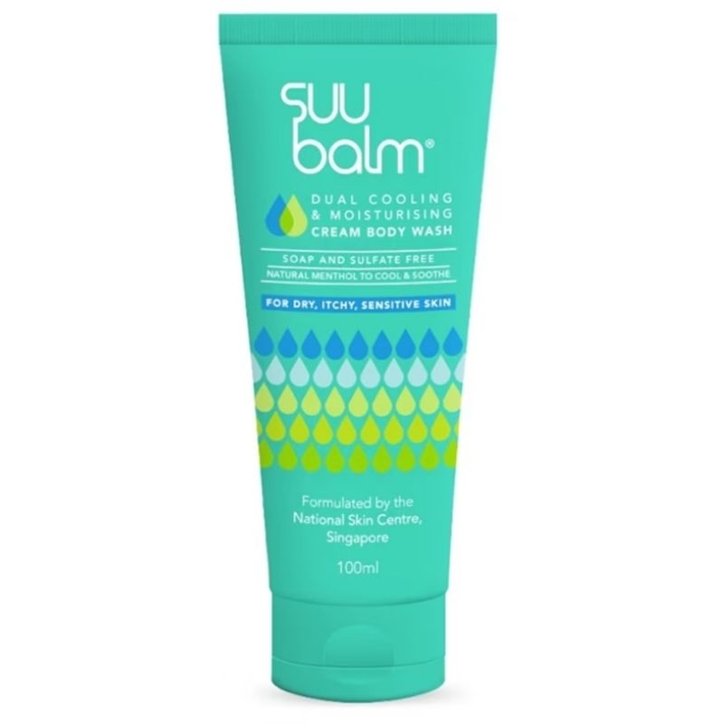 Suu Balm Dual Cooling & Moisturizing Cream Body Wash 100ml | Shopee ...