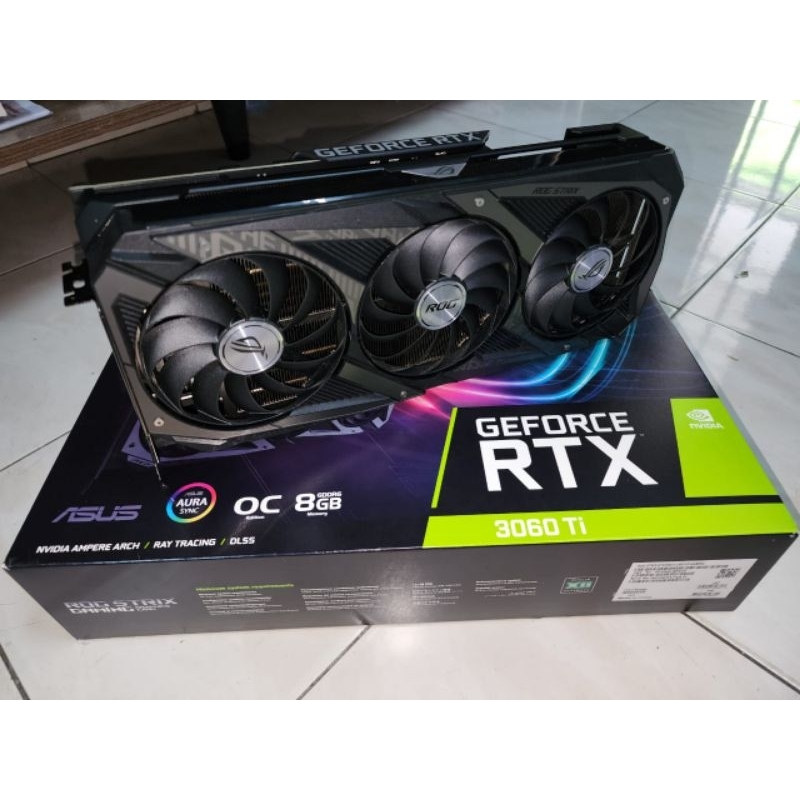 Asus ROG 3060ti V2 8Gb | Shopee Malaysia