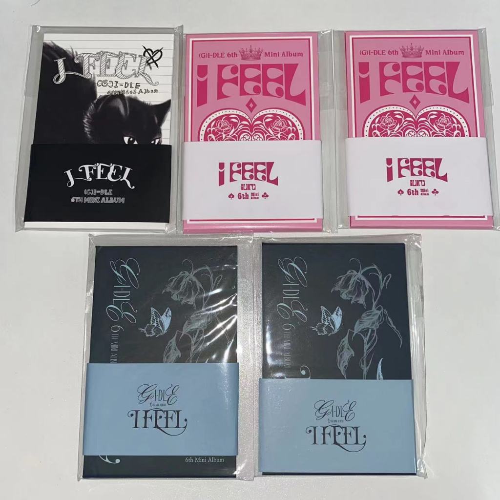 (G)I-DLE - [I FEEL] 6TH MINI ALBUM POCA VER. POCA ALBUM SEALED ALBUM | Shopee Malaysia