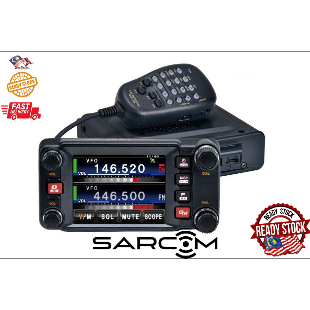 (Ready Stock) Yaesu FTM-400XDR/DE C4FM FDMA/FM FM144/430MHz Dual Band Transceiver | Shopee Malaysia