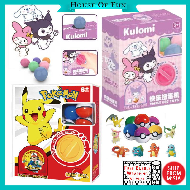 Pokemon Pikachu Frozen Transformers Kulomi Toy Funny Egg Dinosaur ...