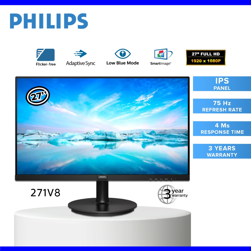 PHILIPS LCD 271V8 241V8B 241V8LB 221V8 272E1GSJ 243V5/241V8/191S8/221V8 ...