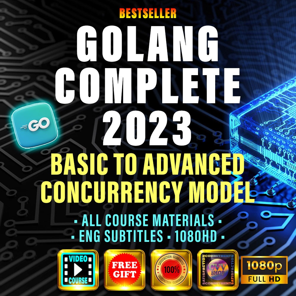 Programming Course - Golang The Complete Guide 2023 For PC Windows - Learn Go Language (Google ...