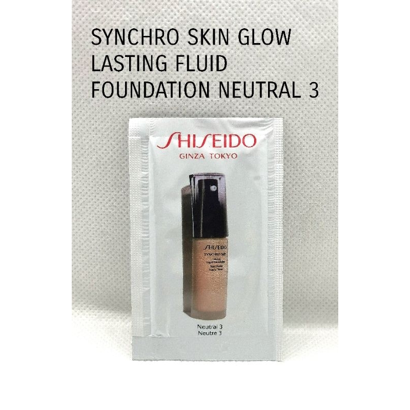 Synchro Skin Glow Lasting Liquid Foundation Natural 3 1ml | Shopee Malaysia
