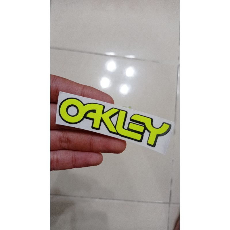 Sticker Tulisan Oakley Besar | Shopee Malaysia