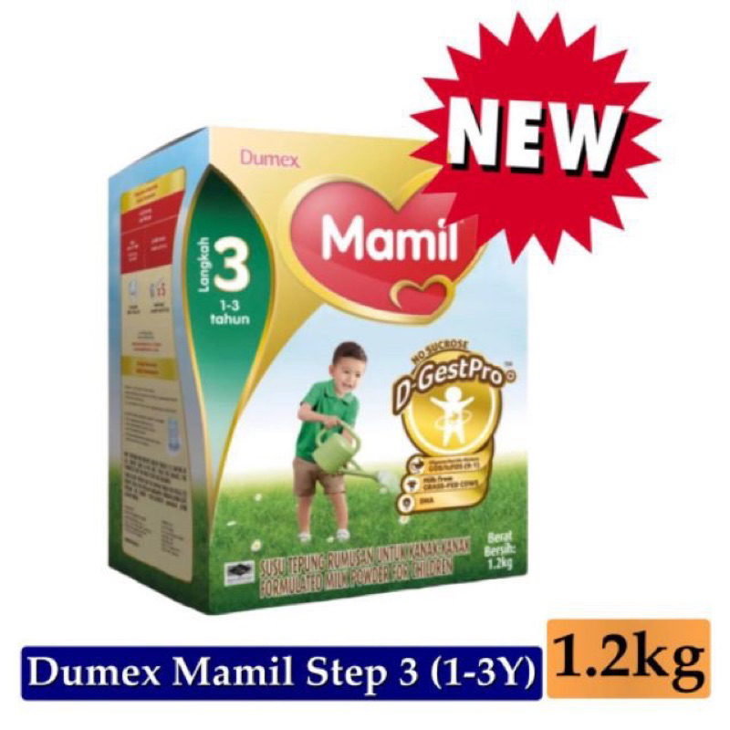 (CLEAR STOCK Exp 06/2025) Dumex Mamil Step 3 (1.2kg) | Shopee Malaysia