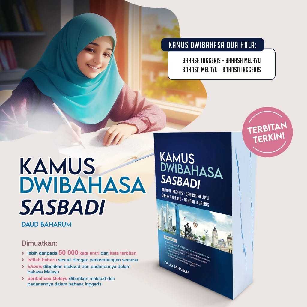 SASBADI Kamus Dwibahasa (BM-BI BI-BM) | Shopee Malaysia