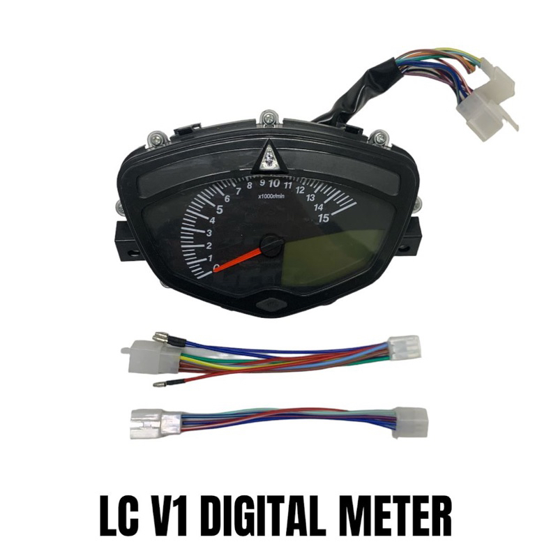 LC135 V1-V7/Y15ZR V1 DIGITAL METER SET | Shopee Malaysia