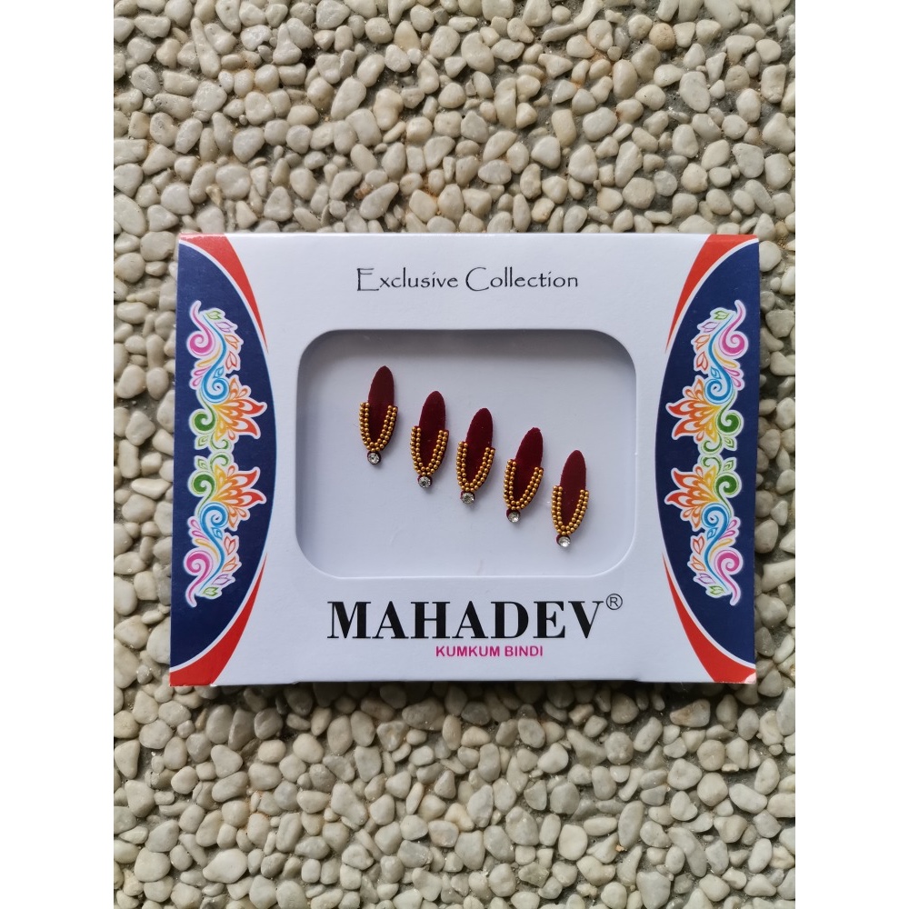Fancy Stone Design Indian Sticker Pottu Forehead Bindi Potu Wear ...