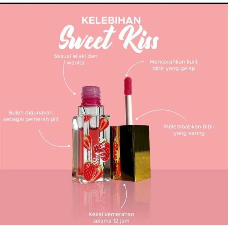 Dherbs sweet kiss lip viral by aliff Syukri terlajak laris | Shopee ...