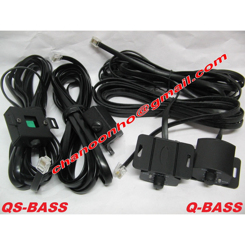 UNDERSEAT Q BASS CONTROL FOR ACTIVE SUBWOOFER & MONO BLOCK POWER ...