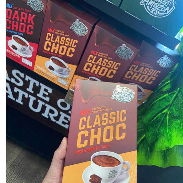 Cafe Amazon Mix Chocolate Drink Hot Cocoa Drink Instant Premium ...