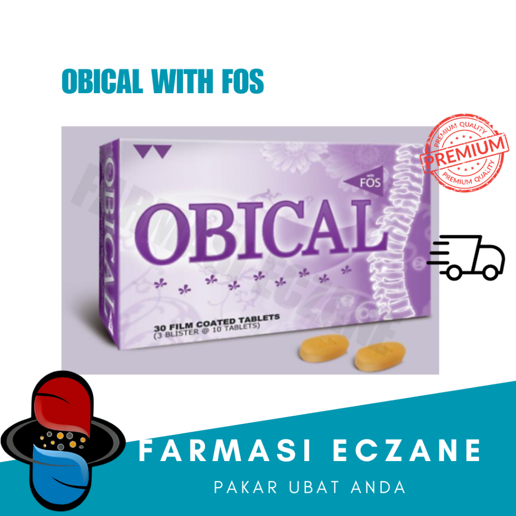 Obical with FOS Tablets 30'S | Shopee Malaysia