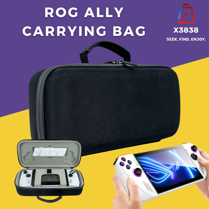 ASUS ROG Ally X (2024) ROG ALLY Travel Carrying Case Carry Bag & Gaming ...