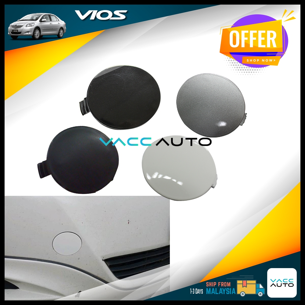 Toyota Vios (2nd Gen) Tow Hook Cover Front Bumper Front Towing Cover ...
