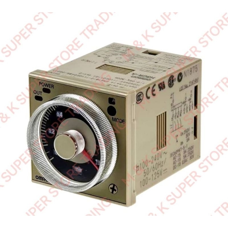 OMRON H3CR-A 220V MULTIPLE OPERATING TIME RANGES 48 MM X 48 MM Price ...