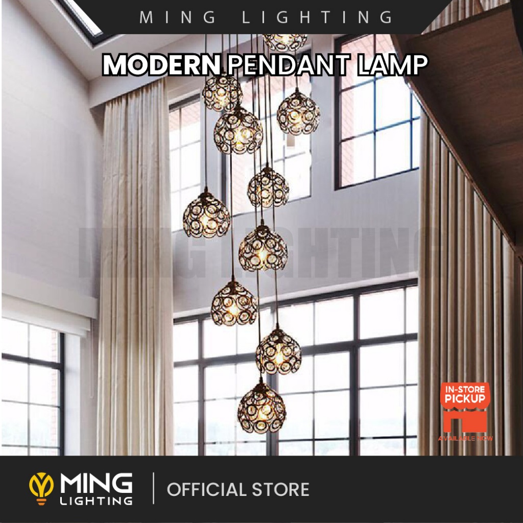 Modern Pendant Lamp 10031 Pendant Light LED Lighting Light Bulb Luxury ...