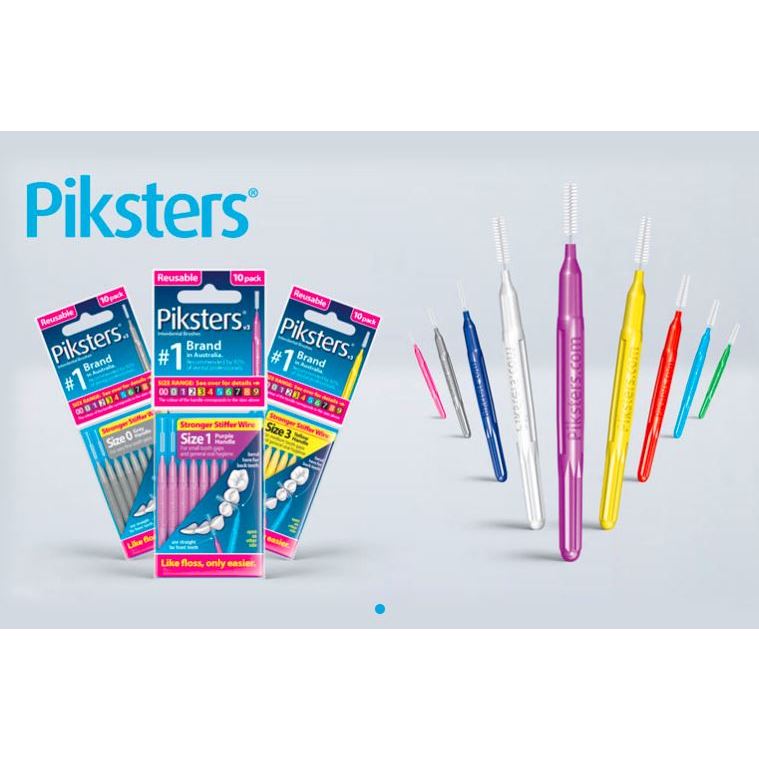 Piksters® Interdental Brushes orthodontic braces 10pk | Shopee Malaysia