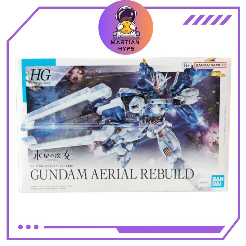 [READY STOCK] OFFICIAL- HG 1/144 Gundam Aerial Rebuild | Shopee Malaysia