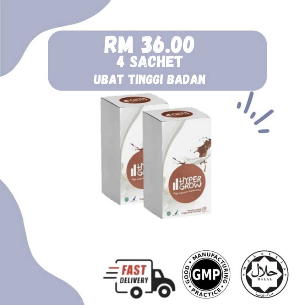 UBAT TINGGI BADAN HYPER GROW UP TAMBAH TINGGI HERBAL ubat tinggi badan ...