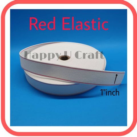 Getah Kain Per Roll /Getah PInggang / Elastic Tape Per Roll 1"inch,1/2 ...