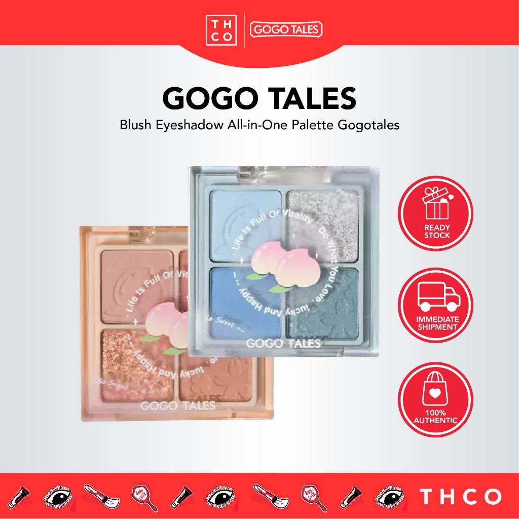 GOGO TALES Likeable Blush Eyeshadow All In One Palette Gogotales ...