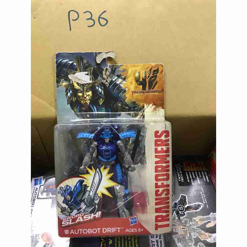 Hasbro New Transformers AOE Sword Slash Autobot Drift NEW but card is ...