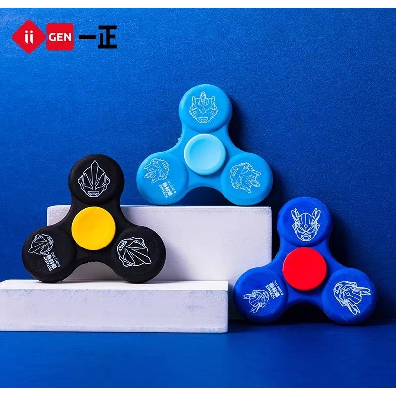 Ultraman Spinning Eraser Rubber Mini Fun Eraser Pemadam一正奥特曼指尖陀螺橡皮铅笔擦 ...