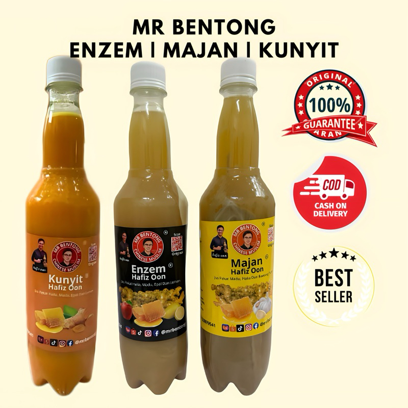 Enzyme Halia Viral Mr Bentong / Madu Jantan / Enzim Kunyit Sendir Original Mr Bentong | Shopee ...