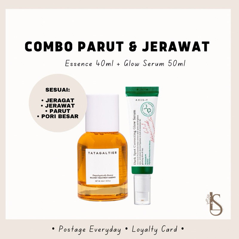 Combo Parut & Jerawat (Tatagaltier + Axis Y Serum) | Shopee Malaysia
