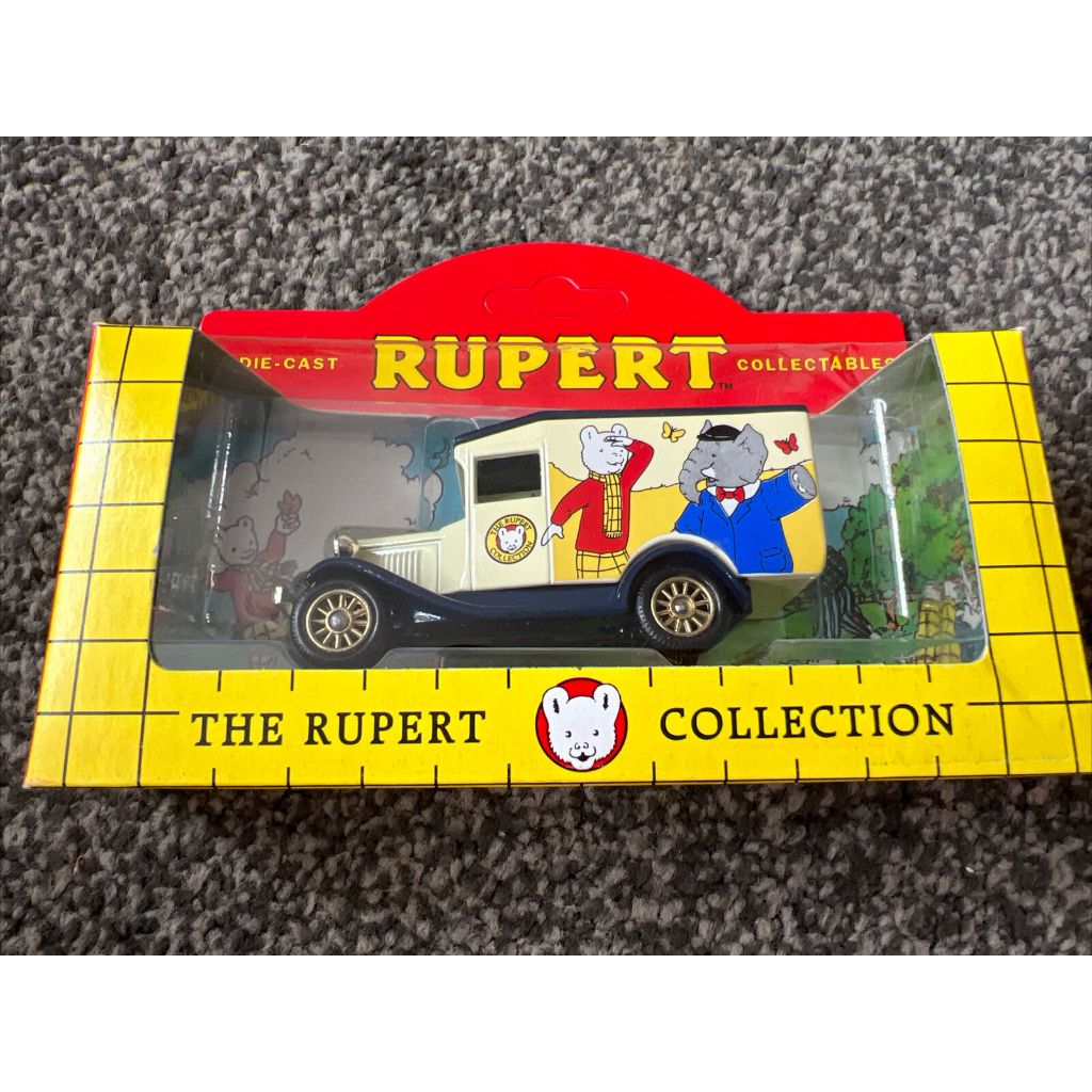 Lledo Rupert Collection - 13061 1930 Model A Ford Van Rupert Bear ...