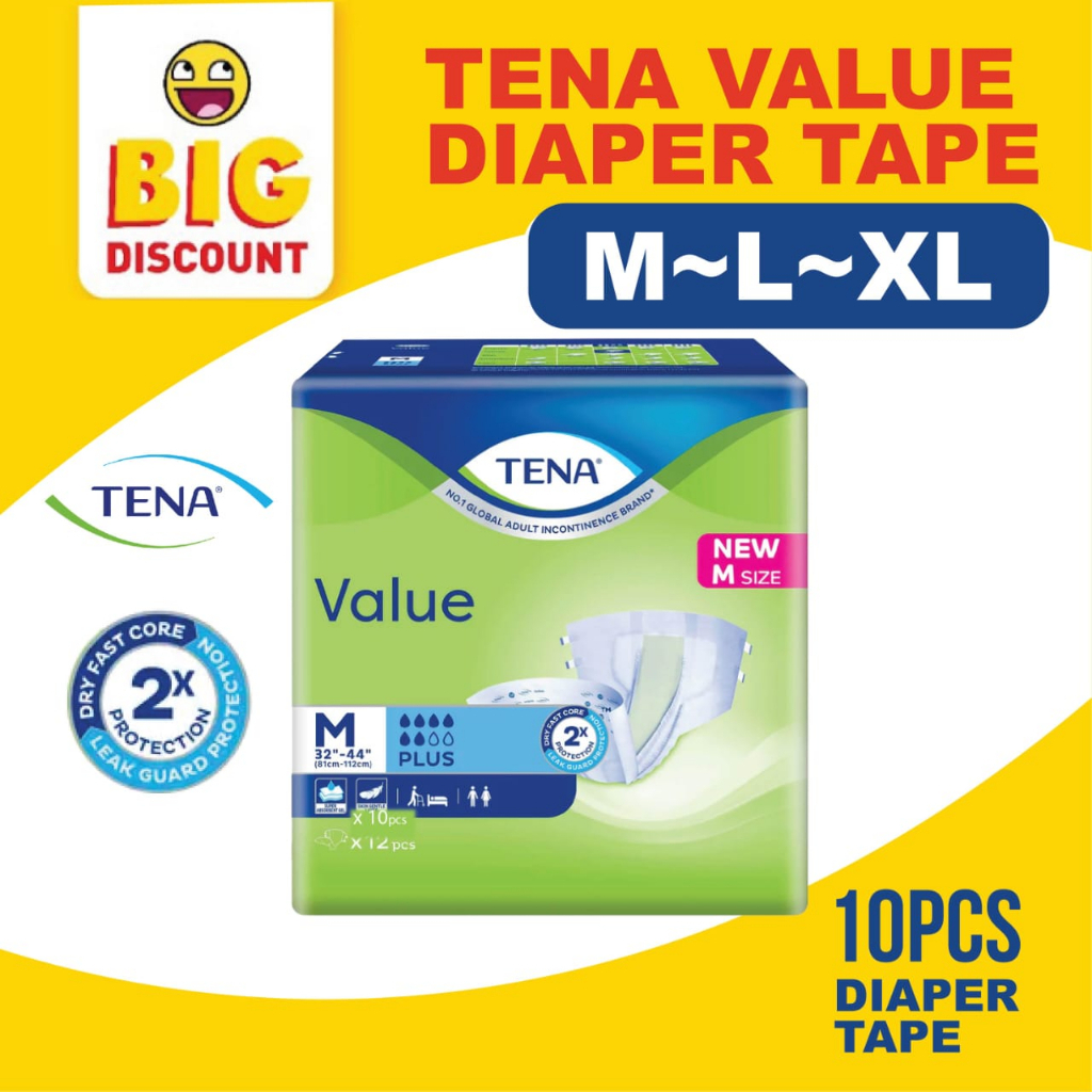 (READY STOCK) TENA Pants Value Adult Diaper / PANT (M/L/XL) | Shopee Malaysia