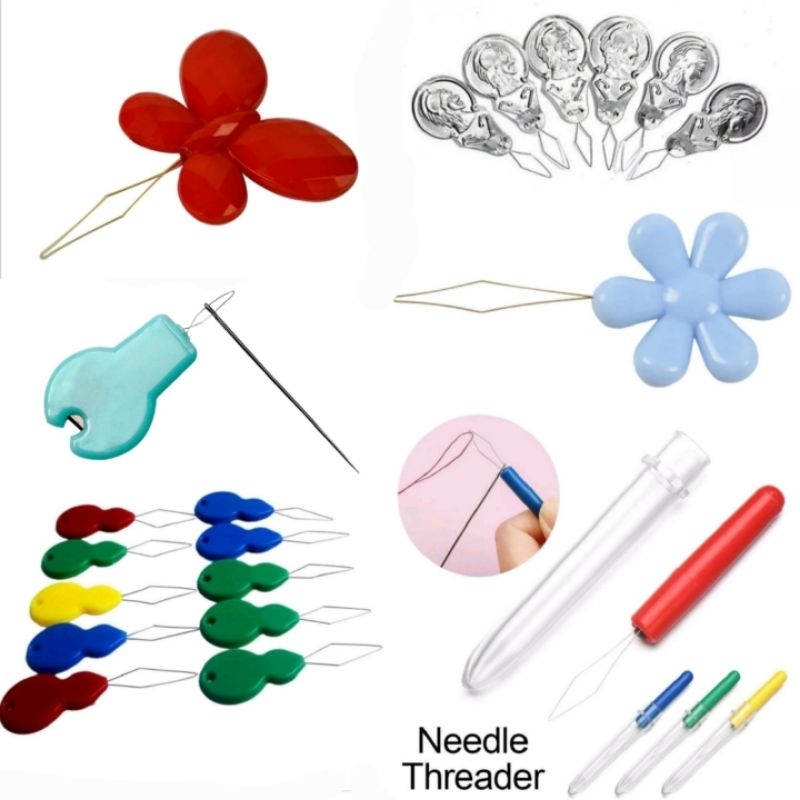 Quick Automatic Needle Threader Cross Stitch Insertion Tool for Sewing ...