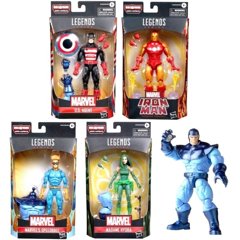 Marvel Legends Quake Thor Speedball Madame Hydra U.S. Agent Blue Iron ...