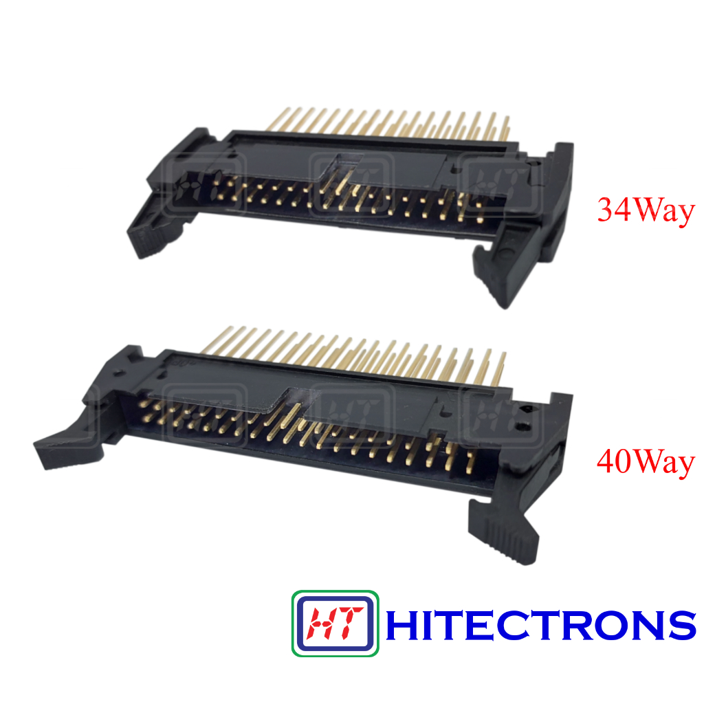 FRC MALE PCB MOUNT CONNECTOR / FRC MALE HEADER FULLY SHROUDED POLARIZED ...