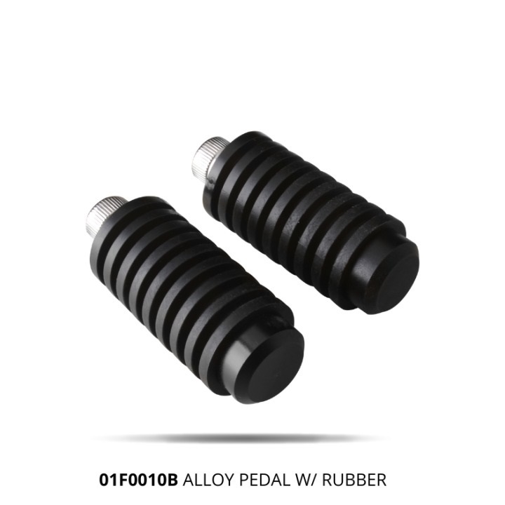 Original RCB Gear / Brake Pedal Universal Alloy + Rubber Black 01F0010B ...