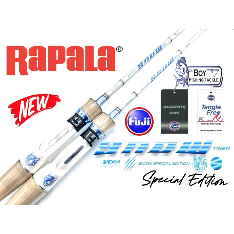 2023 NEW RAPALA SNOW TIGER Baitcast Rod BC Baitcast Special Edition ...