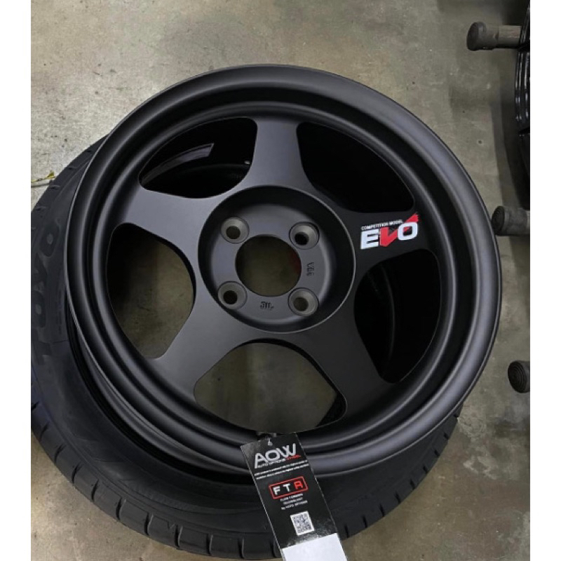 AOW REGAMASTER EVO NEW SPORT RIMS LIGHT WHEELS (FLOW FORMING) 15”16”18” - READY STOCK - MADE IN ...