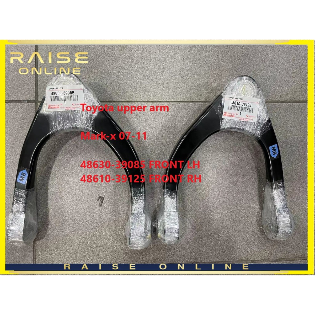 100% Toyota Original Upper arm Mark-X Mark X GRX120 GRX121 48630-39085 ...
