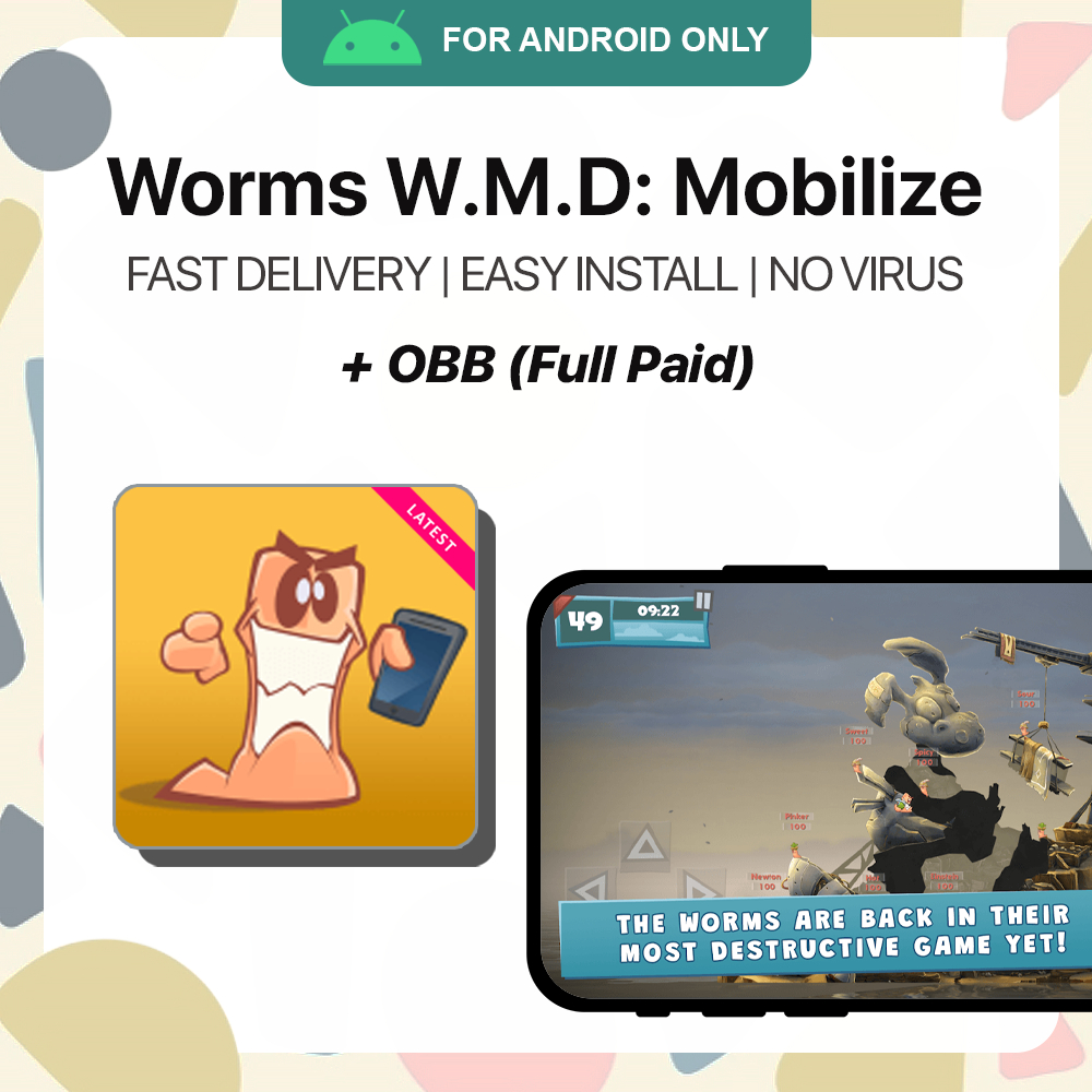 Worms W.M.D: Mobilize + Worms 2 + 3 + 4 [MOD] Latest 2024 | Android ...