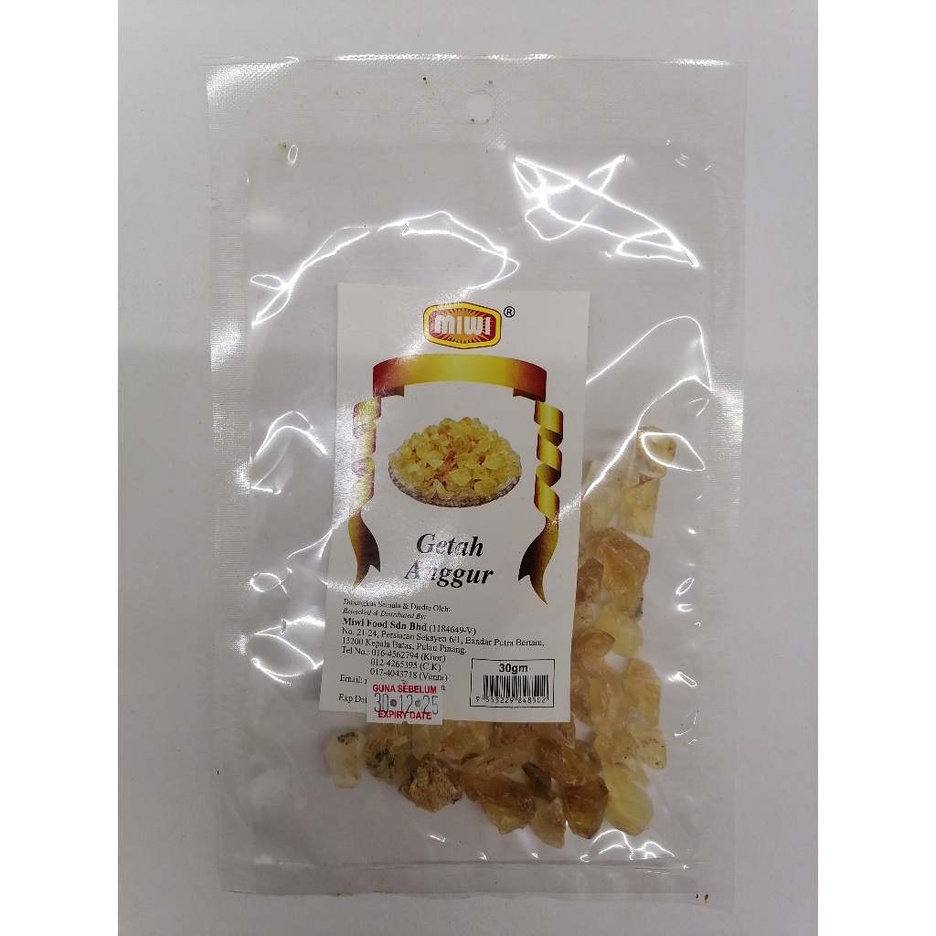 {Miwi} Getah Anggur 30g (Halal) | Shopee Malaysia