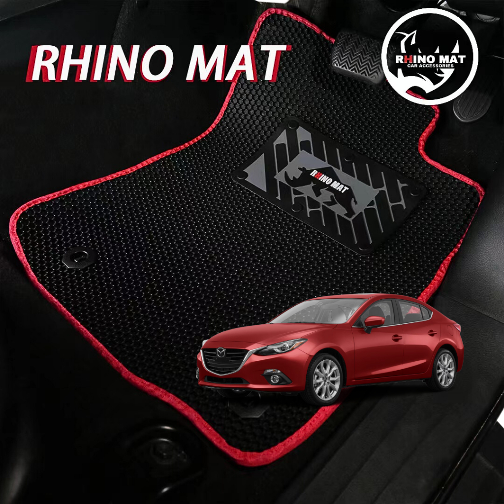 RHINOMAT Mazda 3 2014 - 2018 Sedan BM/BN Third Gen Car Floor Mat and ...